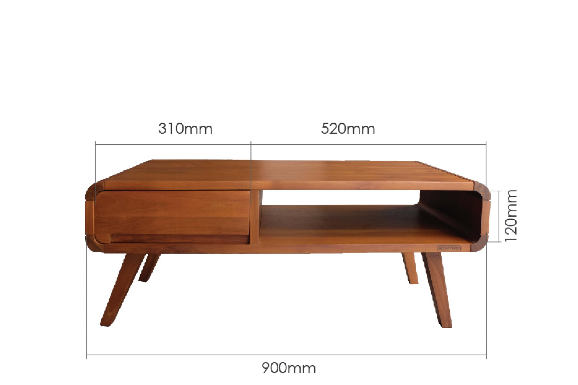FRED COFFEE TABLE | Coffee Table - Living - Scanteak Malaysia – Scanteak MY (1061994-W)