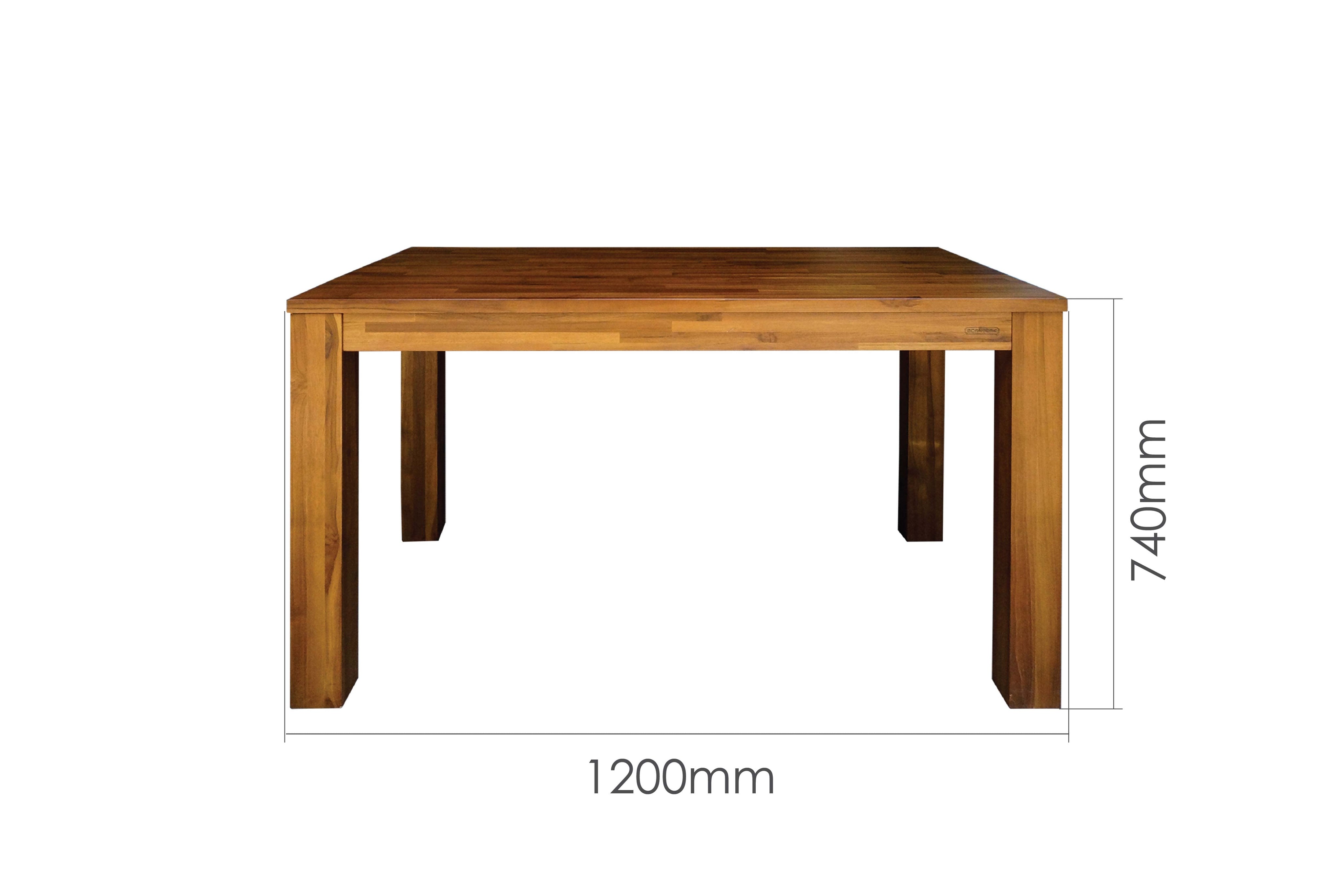 LIGE 120CM DINING TABLE | Dining Table - Dining - Scanteak Malaysia ...