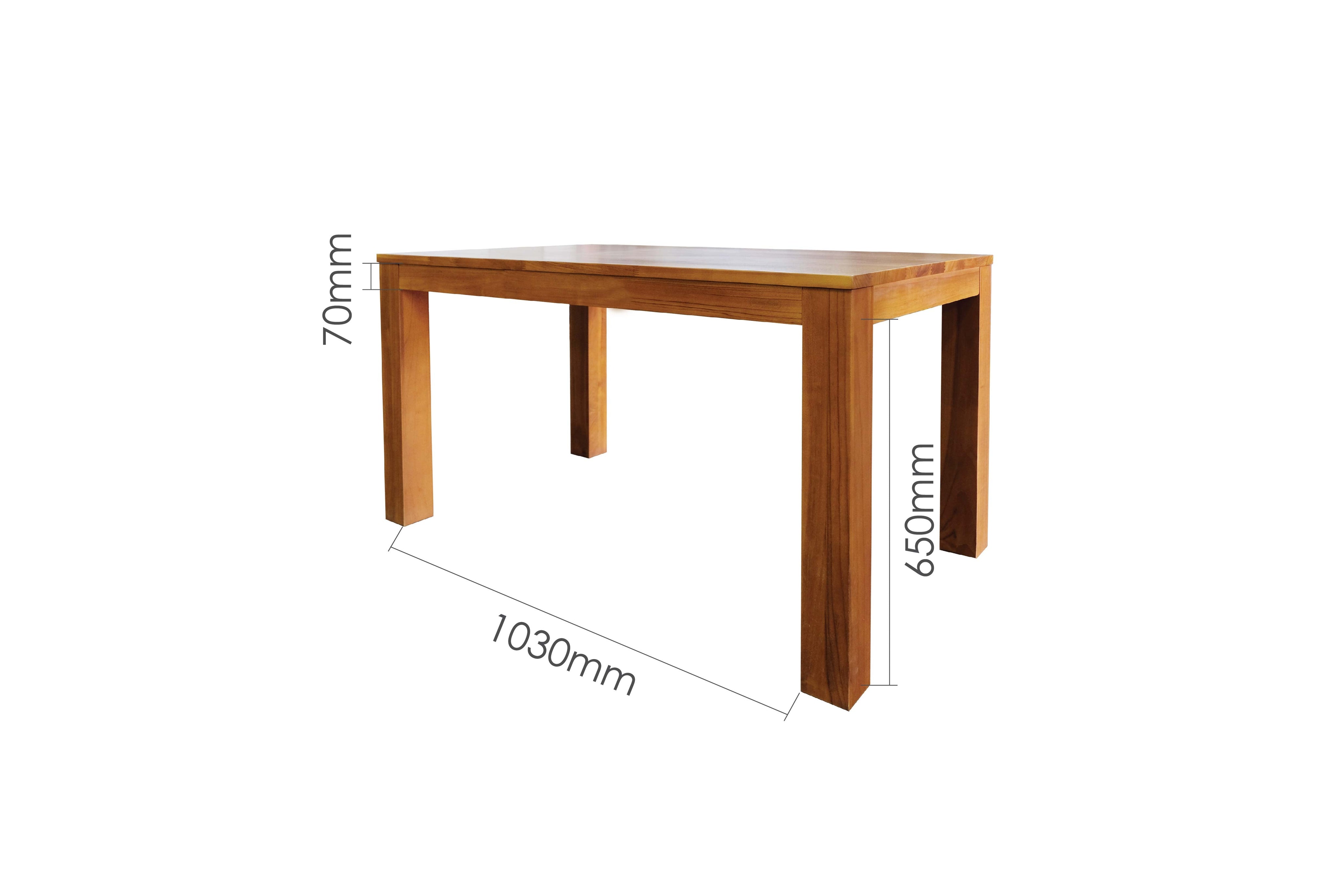 LIGE 120CM DINING TABLE | Dining Table - Dining - Scanteak Malaysia ...