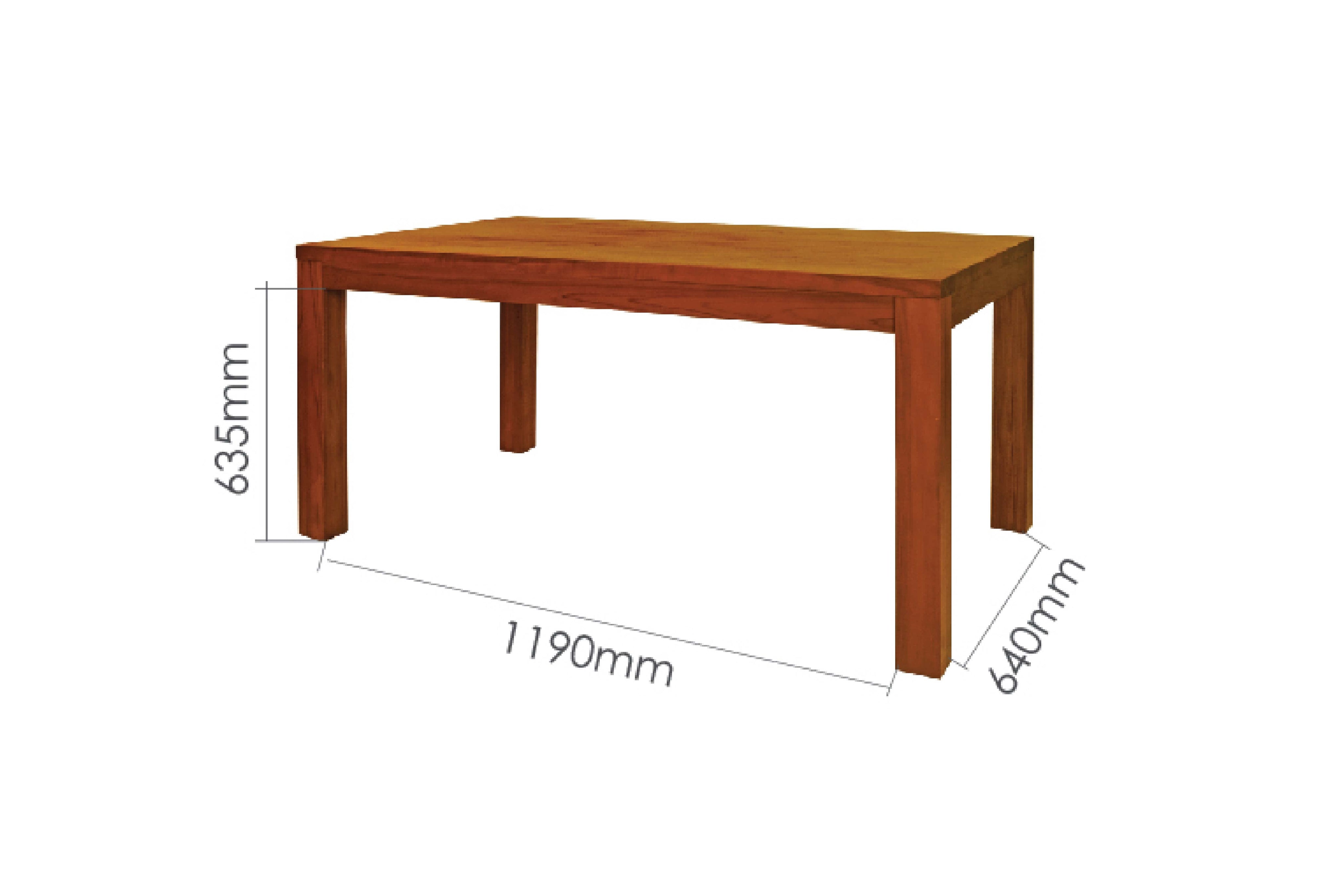 LOIS 135CM DINING TABLE | Dining Table - Dining - Scanteak Malaysia ...