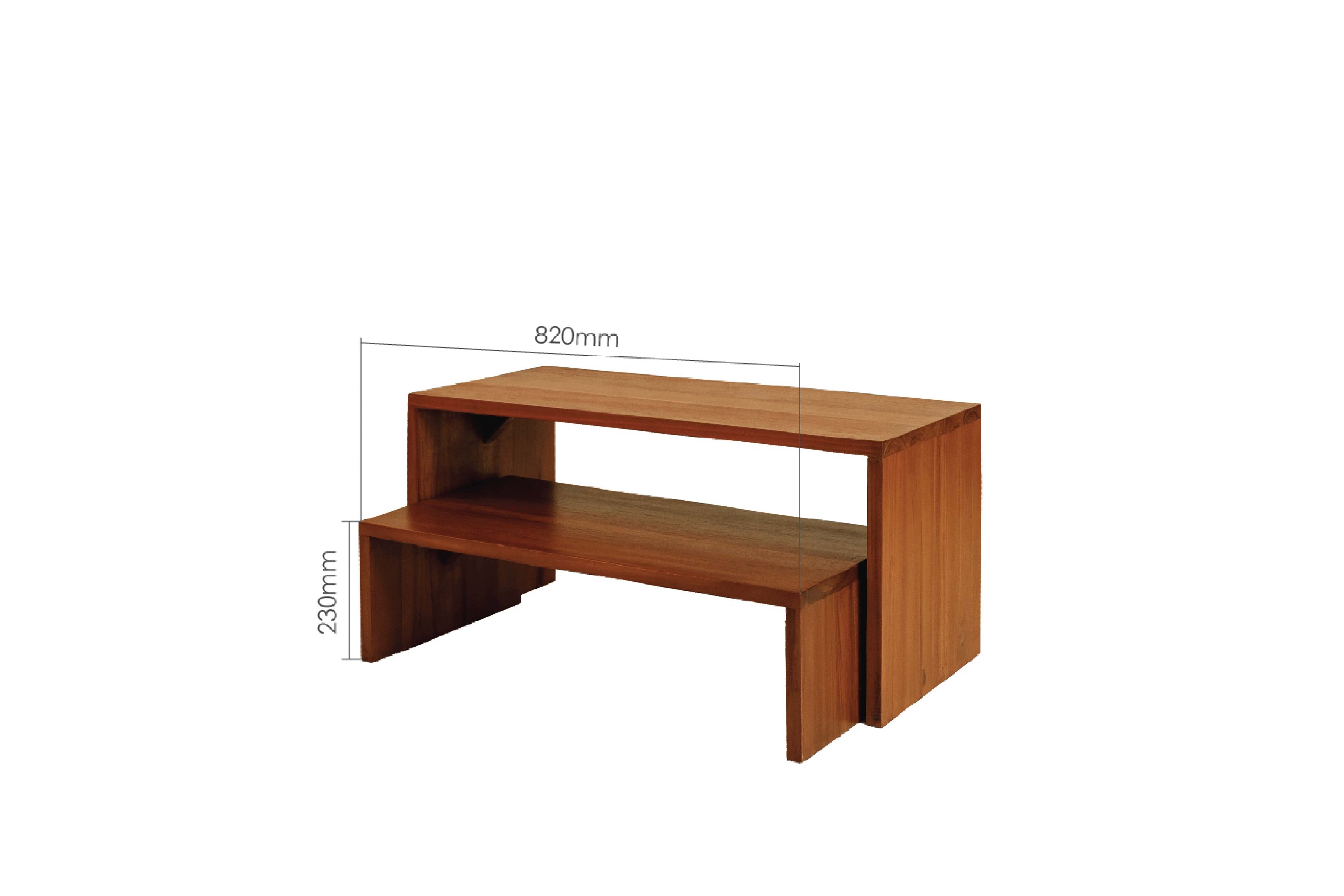 PLANK NESTING BENCH SET | Nesting Table - Dining - Scanteak Malaysia ...