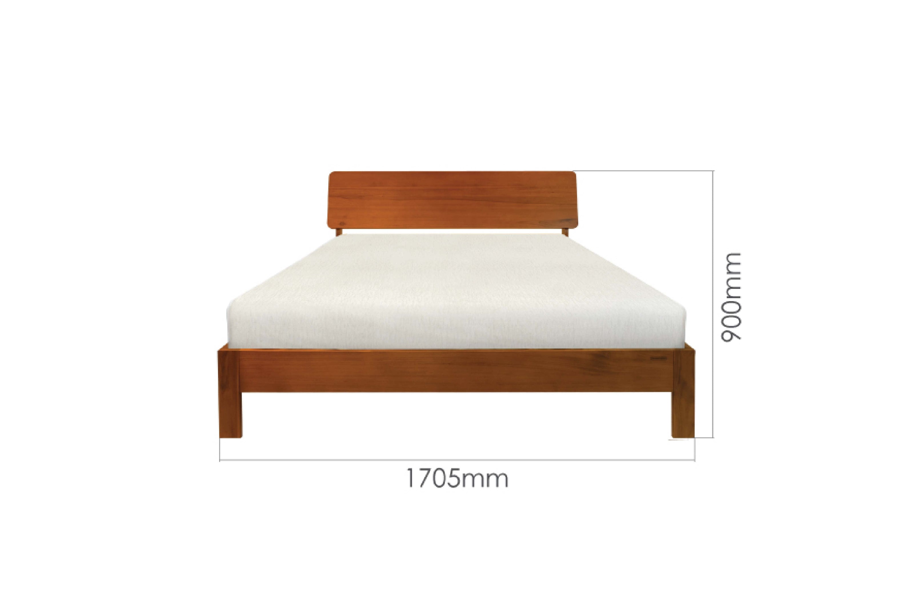 LEN 5FT QUEEN BED FRAME | Bedframe - Bedroom - Scanteak Malaysia ...