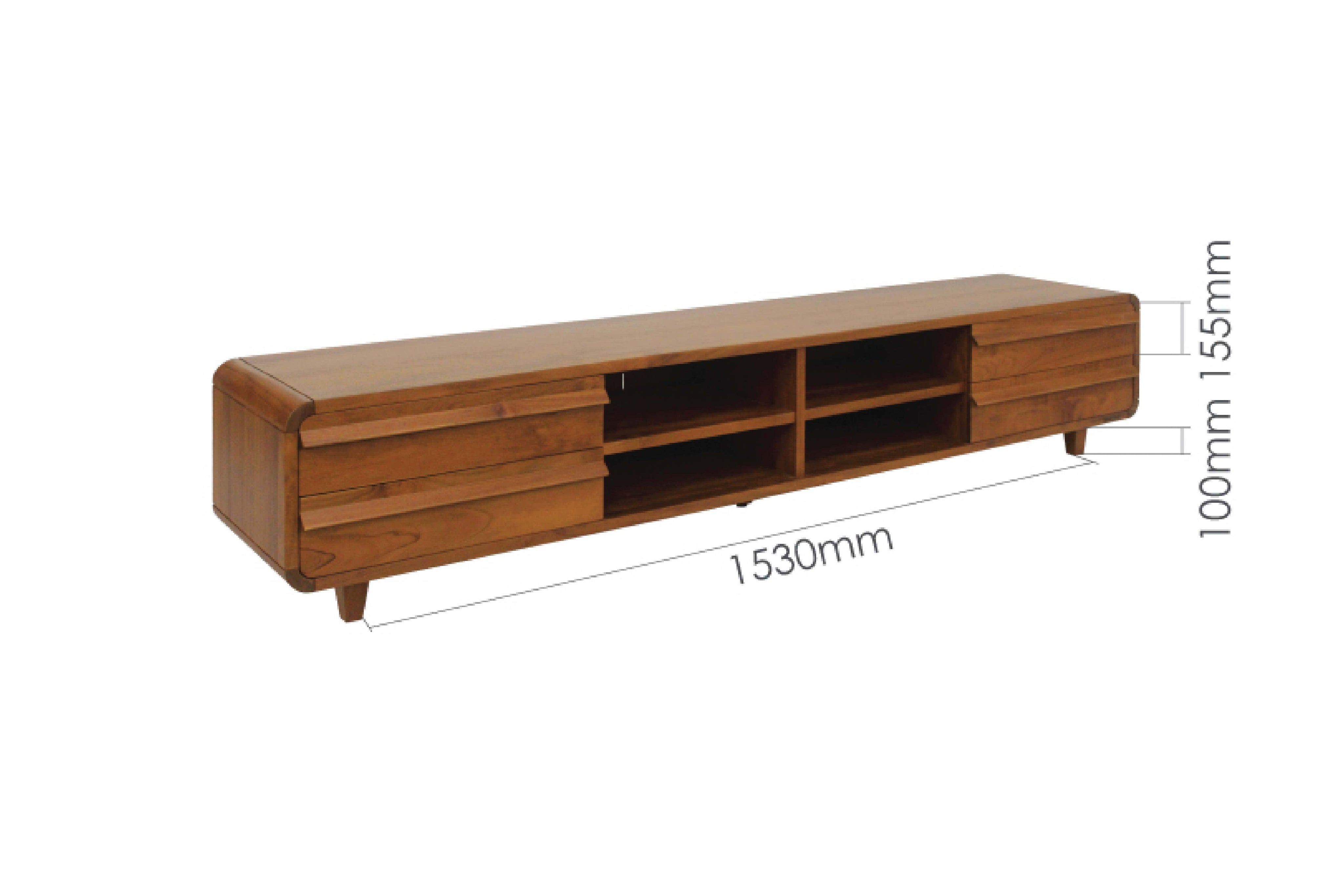 FRED TV Sideboard 180cm – Scanteak MY (1061994-W)