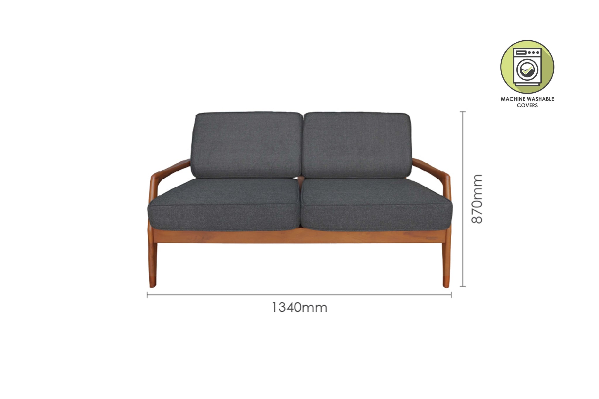 SPINKEL SOFA 2 SEATER | Sofa & Daybeds - Living - Scanteak Malaysia ...