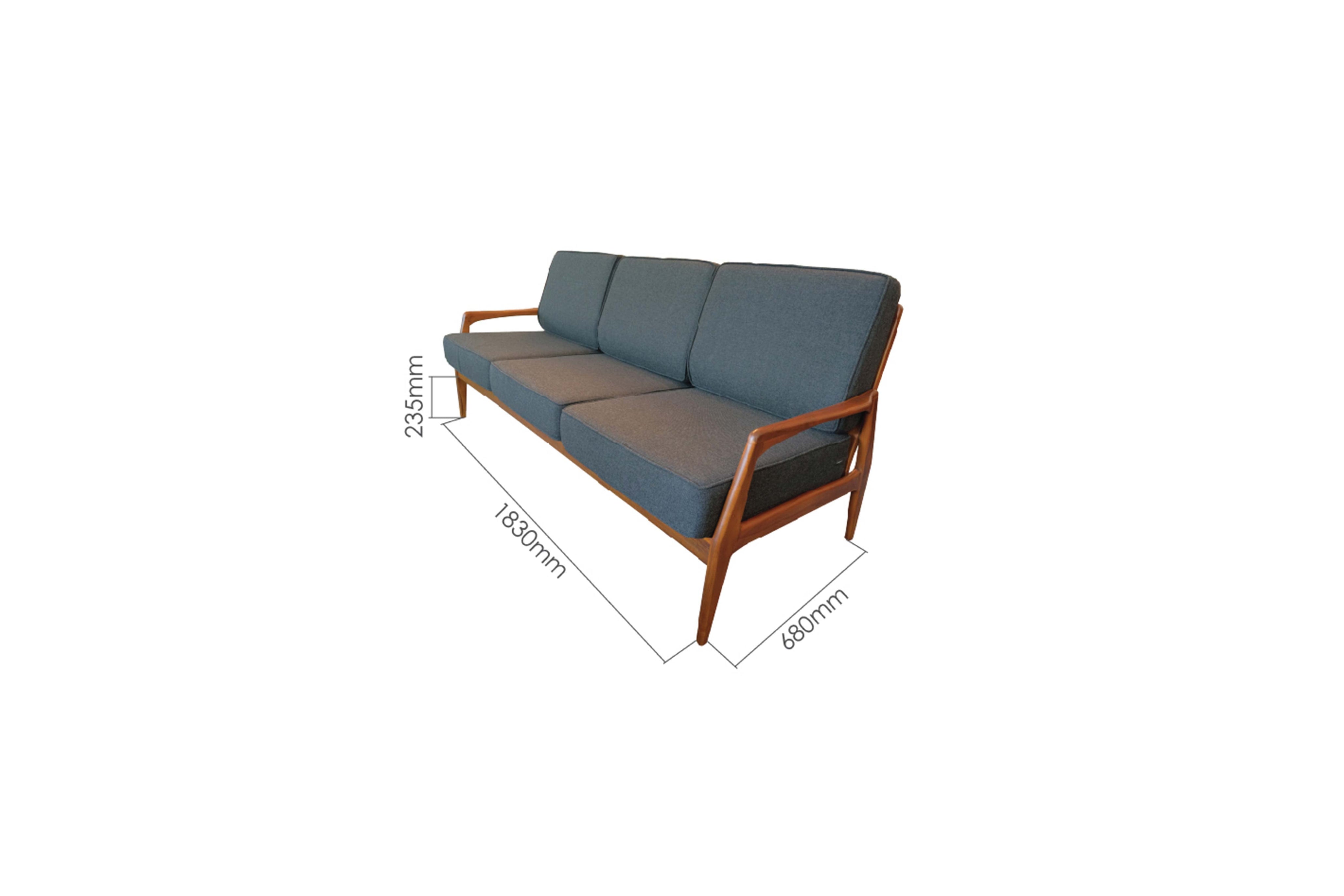 SPINKEL SOFA 3 SEATER | Sofa & Daybeds - Living - Scanteak Malaysia ...