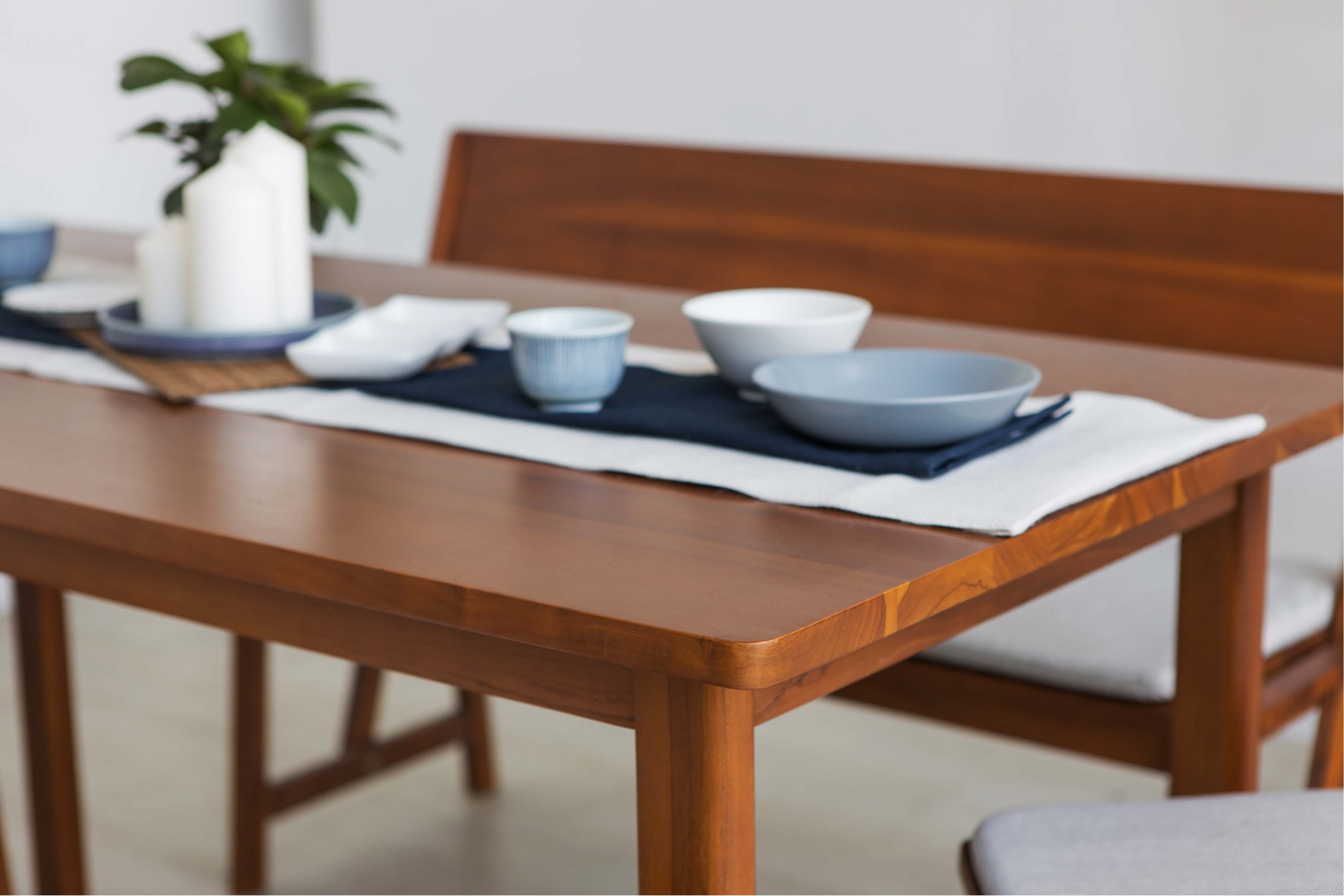 MONO 150CM DINING TABLE | Dining Table - Dining - Scanteak Malaysia – Scanteak MY (1061994-W)