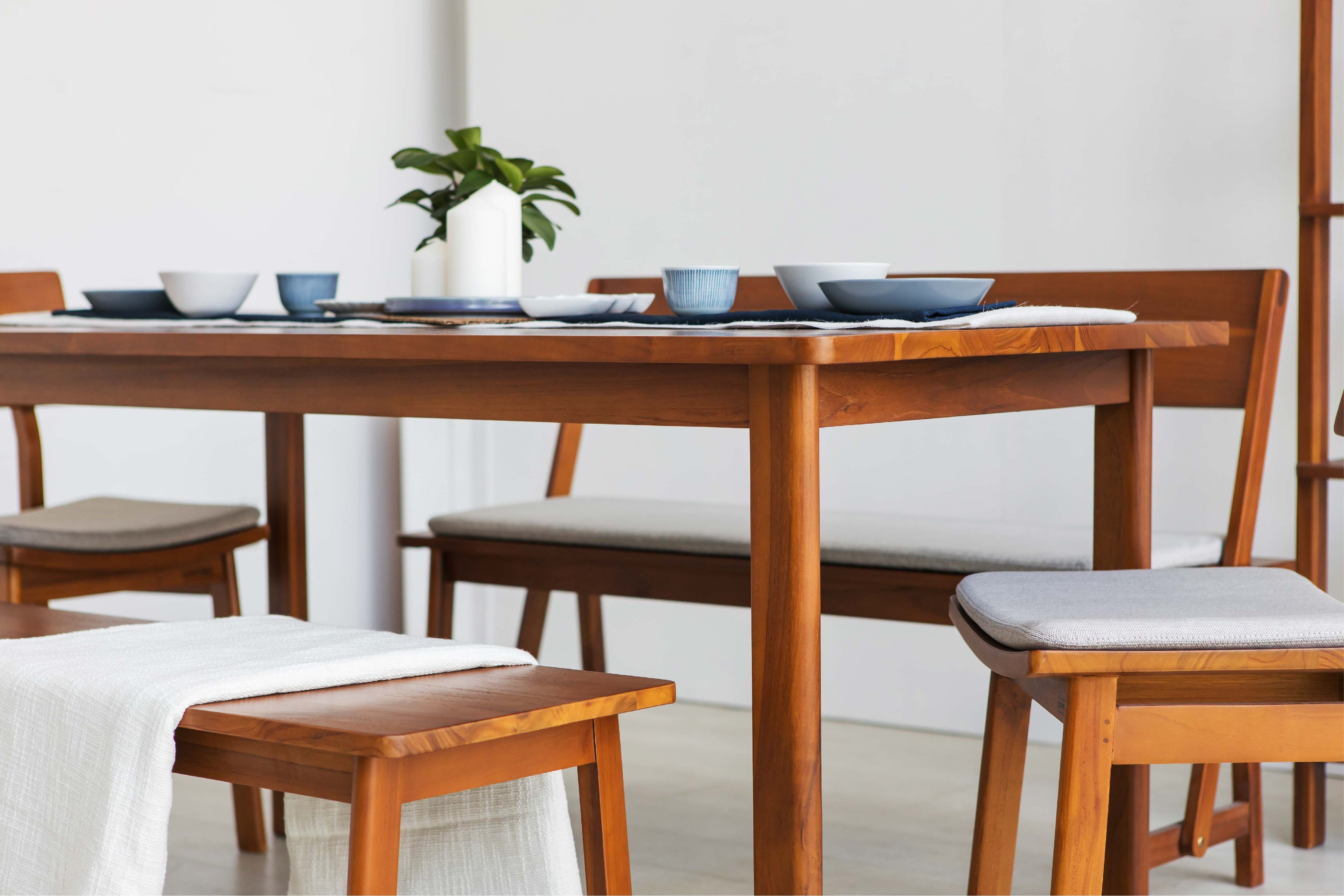 MONO 150CM DINING TABLE | Dining Table - Dining - Scanteak Malaysia – Scanteak MY (1061994-W)